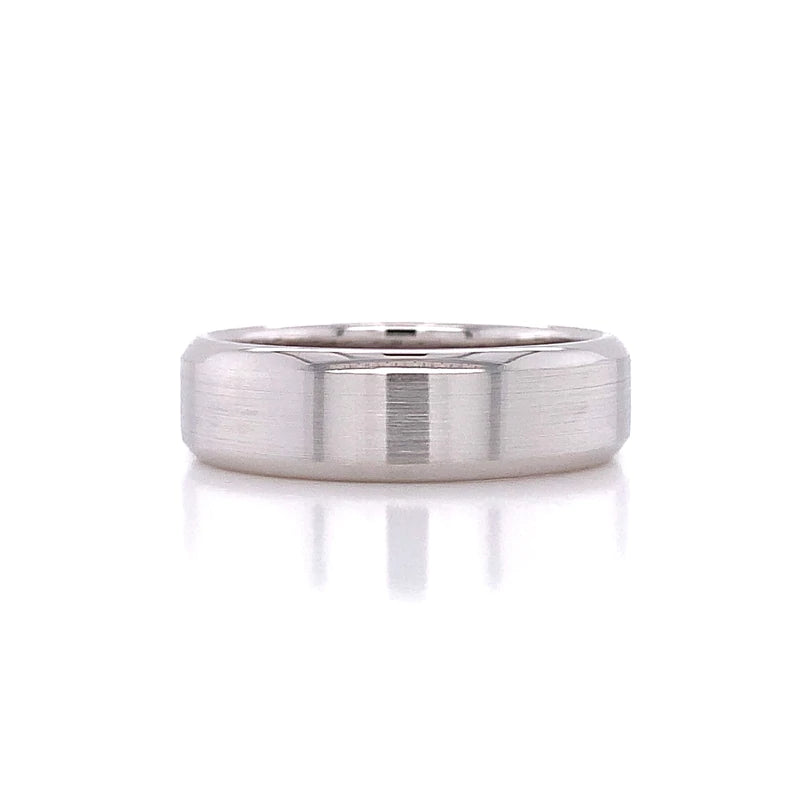 Sydney Men's White Gold Wedding Rings And Wedding Bands | Just Gold ...